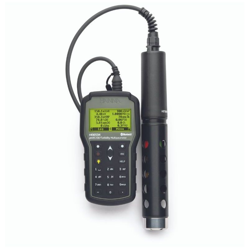 Portable multiparametric meter for pH/EC/Turbidity/OPDO® with Bluetooth ...
